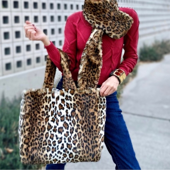 CAbi | Bags | Cabi Leopard Print Tote Bag | Poshmark
